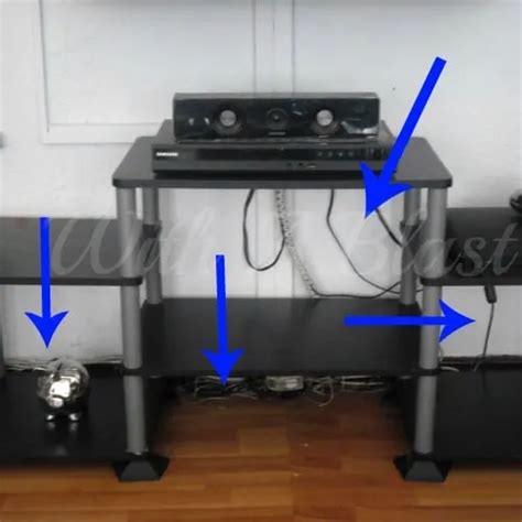 Hiding Wires With A Blast