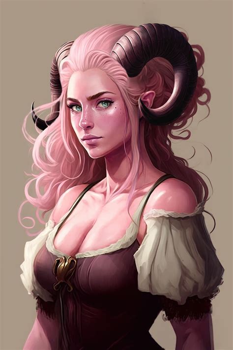 Pink Tiefling Bard Fantasy Character Design Dungeons And Dragons