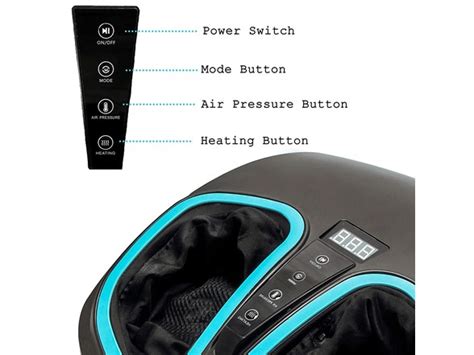 Invospa Shiatsu Foot Massager With Heat