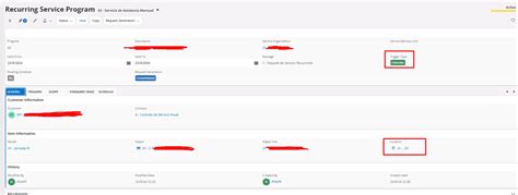Recurring Service Request Generationmodel Ifs Community