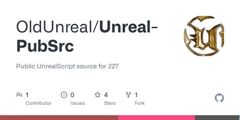 Github Oldunrealunreal Pubsrc Public Unrealscript Source For 227