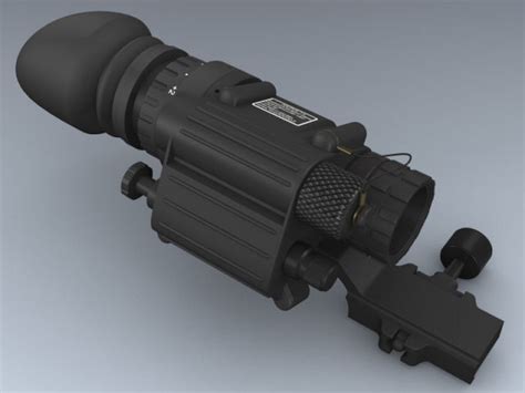 An Pvs 14 With Weapon Mount 3d Model By Mesh Factory