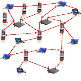 The Overall View Of Mobile Ad Hoc Network Download Scientific Diagram