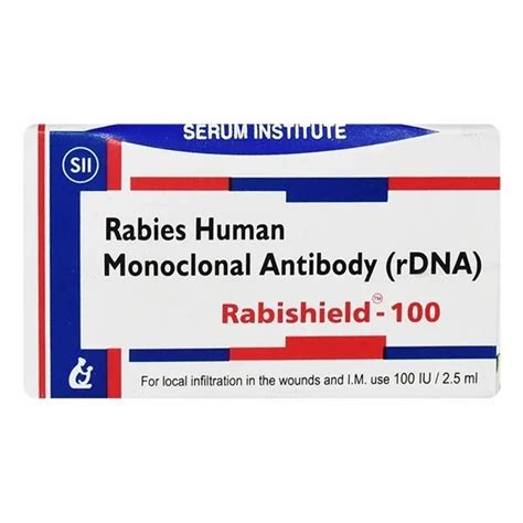 Anti Rabies Injection At ₹ 2103 97 Vial Nagpur Id 2856729982230
