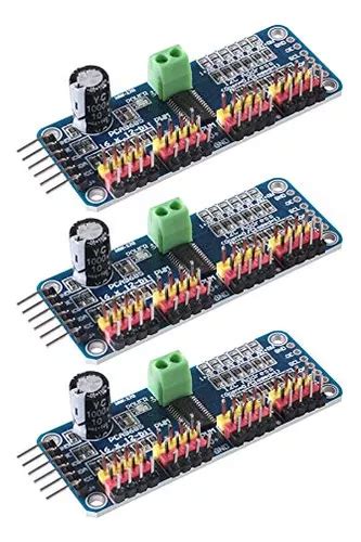 Servomotor Aceirmc Pwm De 16 Canales 3 Unidades Pca9685 Ii Cuotas