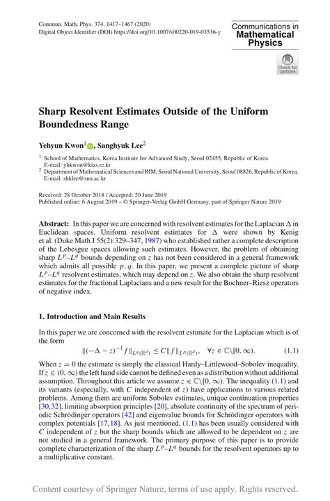Sharp Resolvent Estimates Outside Of The Uniform Boundedness Range