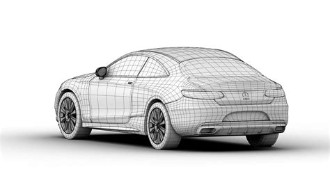 메르세데스 벤츠 S 클래스 쿠페 3d 모델 19 Blend 3ds Max Fbx Free3d