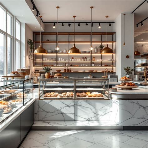 Free Elegant Bakery Interior Image Bakery Patisserie Café