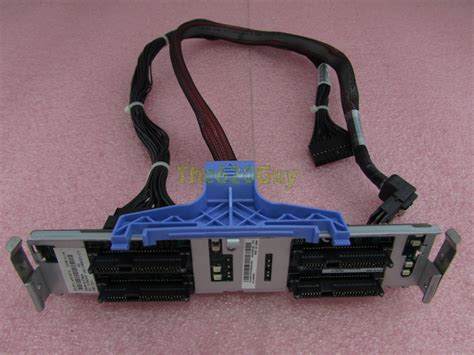 Ibm X3250 X3350 M2 Hot Swap Sas Sata Backplane Board 43v5372 Cables 44w2728