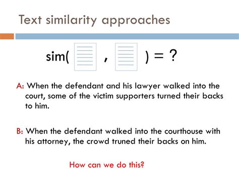 Ppt Text Similarity Powerpoint Presentation Free Download Id2252860