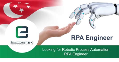 Looking For Robotic Process Automation RPA Engineer Candidate In Singapore
