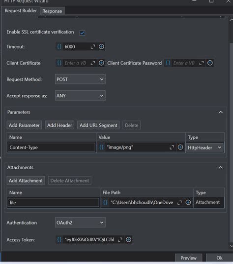 Issue With Uploading Image To Sharepoint Using Request Activity In