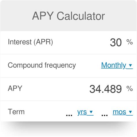 Basic Apy Calculator At Aiden Darcy Blog