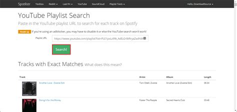 how to transfer youtube playlists to spotify
