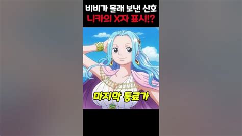 【원피스 1130화】루피의 마지막 동료가 되는 비비의 신호 10번째 동료는 비비 원피스 Youtube