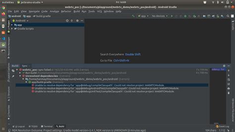 Unable To Resolve Dependency · Issue 752 · React Native Webrtcreact Native Webrtc · Github