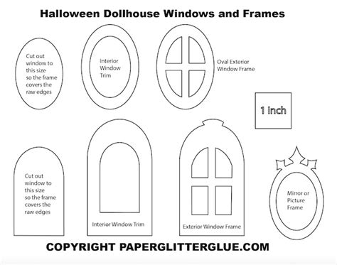 Dollhouse Roof Shingles Stencil Printable Pattern And Stencils