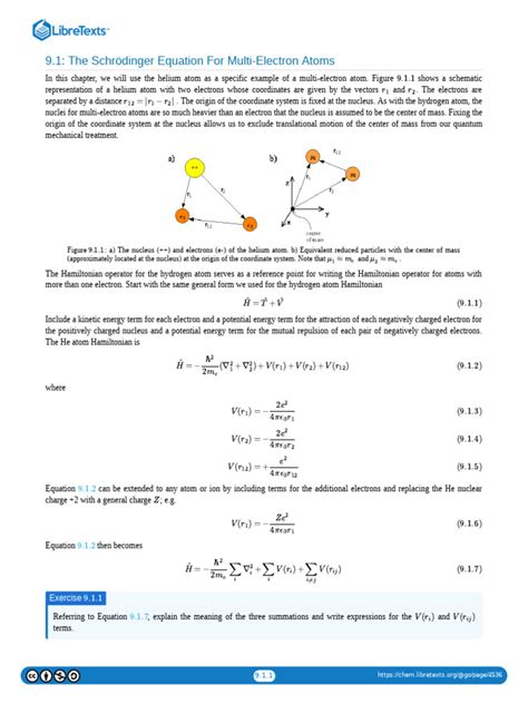 9 01 the schrodinger equation for multi electron atoms pdf