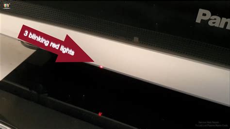 How To Fix Flashing Red Light On Panasonic Tv Homeminimalisite Com