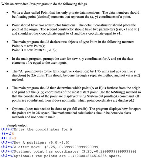 Solved Write An Error Free Java Program To Do The Following