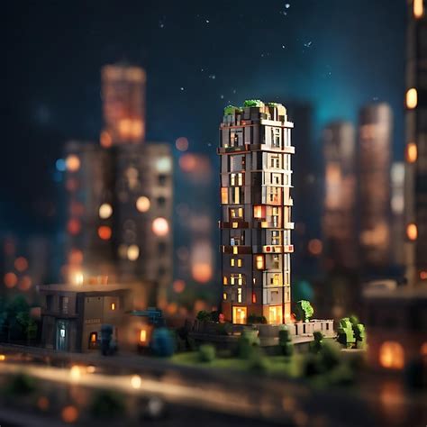 Premium Photo Tower Blocks Game Generated By Ai