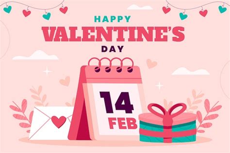 Шаблон фоторамки на день святого валентина в бумажном стиле Бесплатно векторы