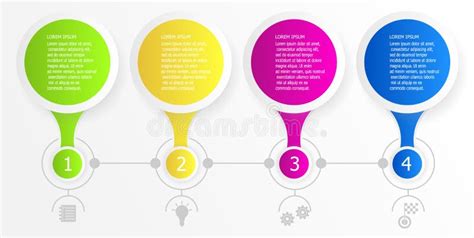 Abstract Timeline Infographic Background Stock Vector Illustration Of