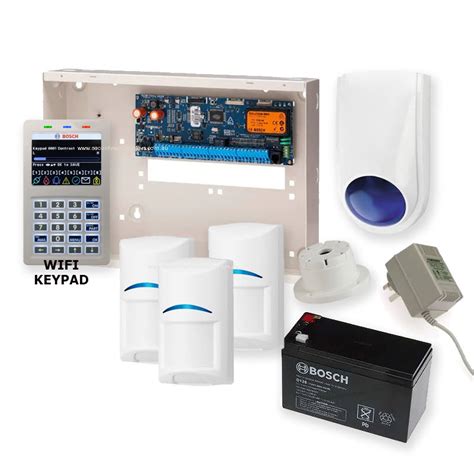 Bosch 6000 Series Alarm Kit With Smart Wifi Keypad 3 X Bosch Gen2 Pirs