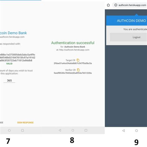 Steps 1 2 3 And 4 Of Authentication Scenario Download Scientific