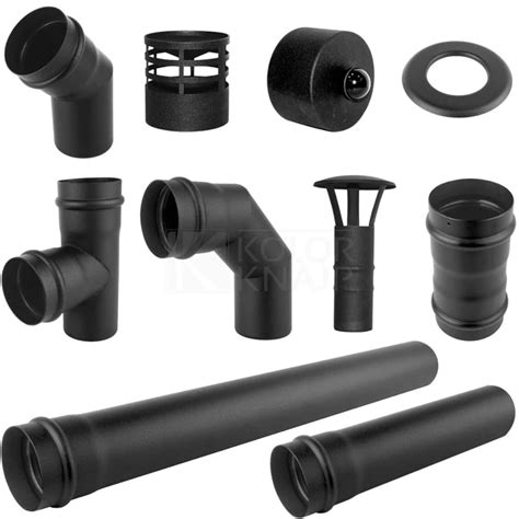 Pelletrohr Dn 80 Mm Rauchrohr Pellet Ofenrohr T Stück Bogen Rosette