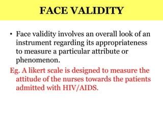 Validity Reliability PDF