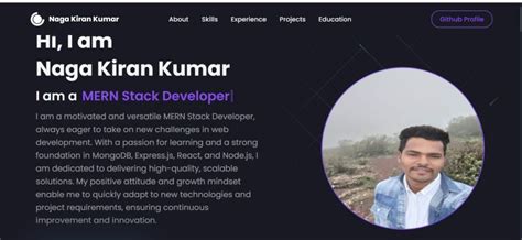 My Mern Stack Portfolio And Work Nagakirankumar Nakkala Posted On The