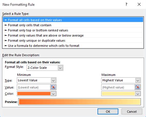 Defining A Single Conditional Formatting Condition Microsoft Excel