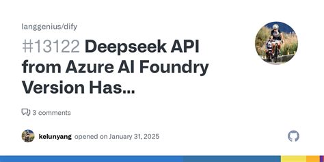 Deepseek Api From Azure Ai Foundry Version Has Compatibility Issues