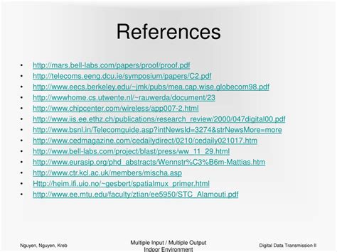 Ppt Multiple Input Multiple Output Communication Systems For Indoor Environments Powerpoint