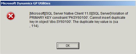 Error Creating A New Company Cannot Insert Duplicate Key In Object