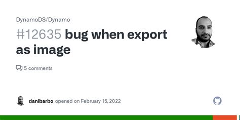 Bug When Export As Image · Issue 12635 · Dynamodsdynamo · Github