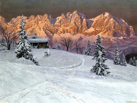 Обои Рисованное Alois Arnegger обои для рабочего стола фотографии рисованное Alois Arnegger