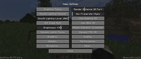 Am I Being Stupid I Can T Find The Chunk Loading Option In Optifine Java Edition Support