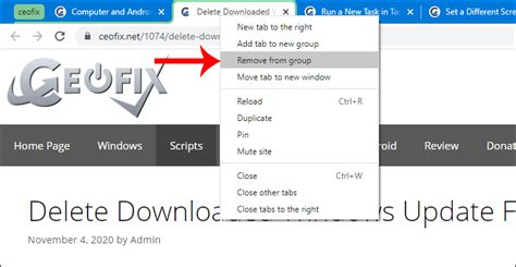 How To Use Tab Groups In Chrome
