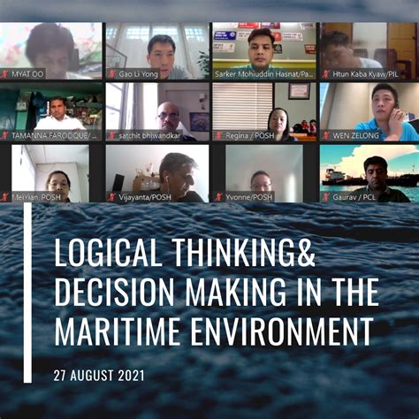 Logical Thinking And Decision Making In The Maritime Environment