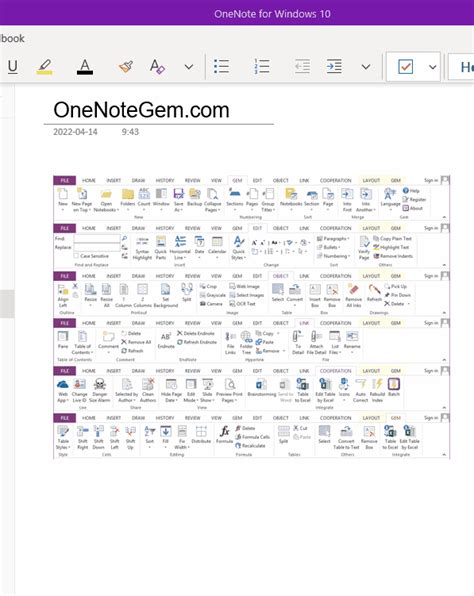 Comparison Of The Differences Between Onenote 2021 And Onenote Uwp Office Onenote Gem Add Ins
