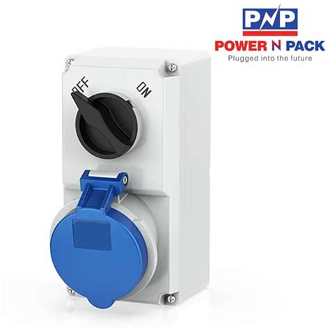 PM41S IP44 Interlock Switch Socket 16 3 Pin At 2950 Piece Ghatkopar Mumbai ID