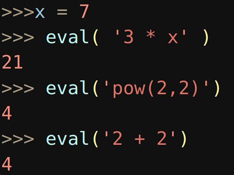 Python Eval 函数用来执行一个字符串表达式，并返回表达式的值 知乎