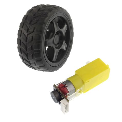 TT Motor With Plastic Gearbox And Encoder Kamami On Line Store