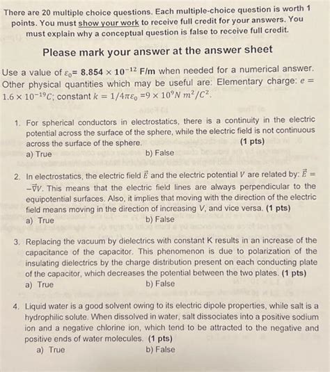 Solved There Are 20 Multiple Choice Questions Each