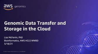 Genomics Resources With AWS Healthcare Life Sciences Amazon Web Services