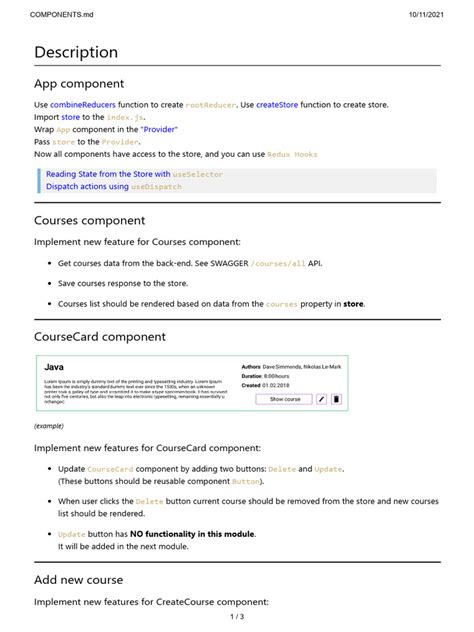components pdf computing software