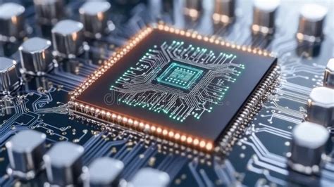 Central Processing Unit Cpu Stock Illustration Illustration Of Microprocessor Data 368456877