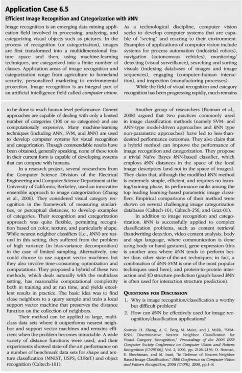 Answered Application Case 6 5 Efficient Image… Bartleby